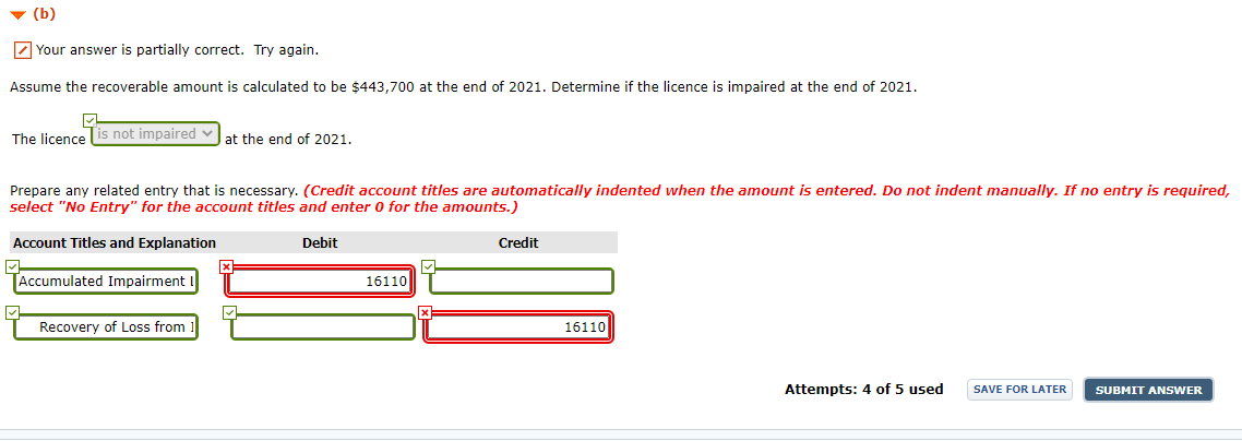 Solved Exercise 12-13 (Part Level Submission) At the end of | Chegg.com