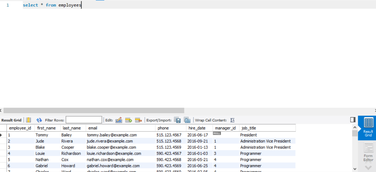 Solved MYSQL Project Q3 Create a trigger to add employees | Chegg.com