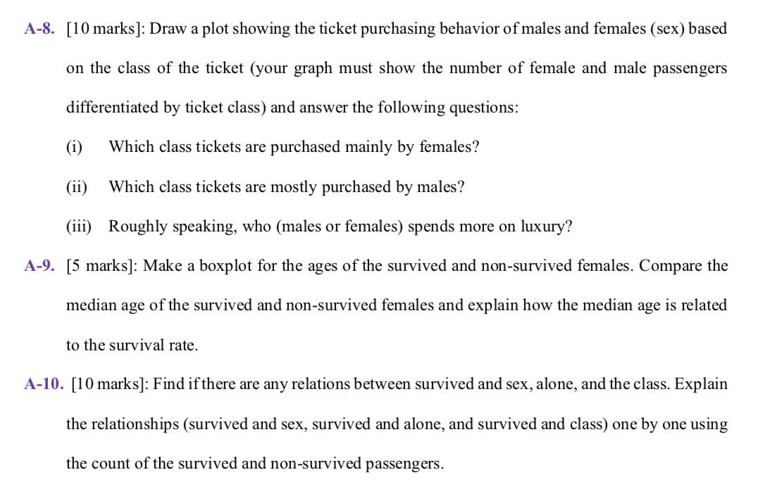 file name ( HW2_DataA.csv) . python only. data cant | Chegg.com