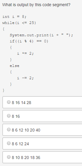 Solved Please answer this Java question. This is for the AP | Chegg.com