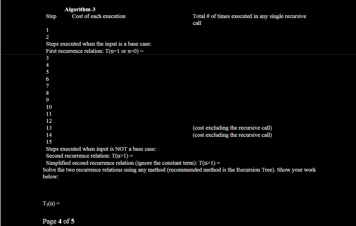 Solved Algorithm-1(X : array[P..Q] of integer) maxSoFar = 0 | Chegg.com