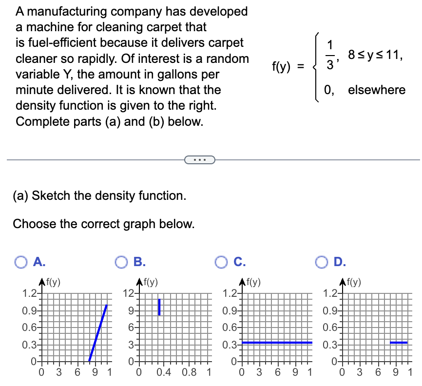 Solved A manufacturing company has developed a machine for | Chegg.com