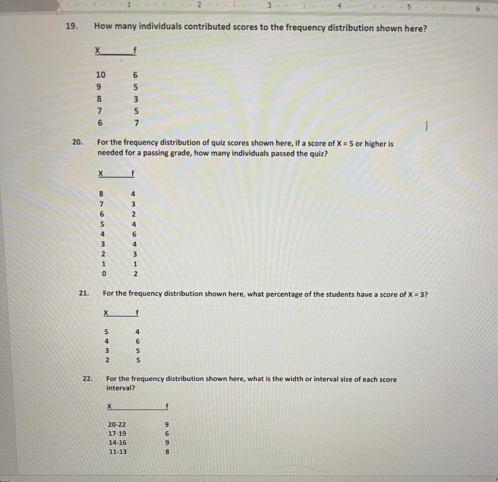 Solved 13. Suppose the 39scores on a 10-point Statistics | Chegg.com