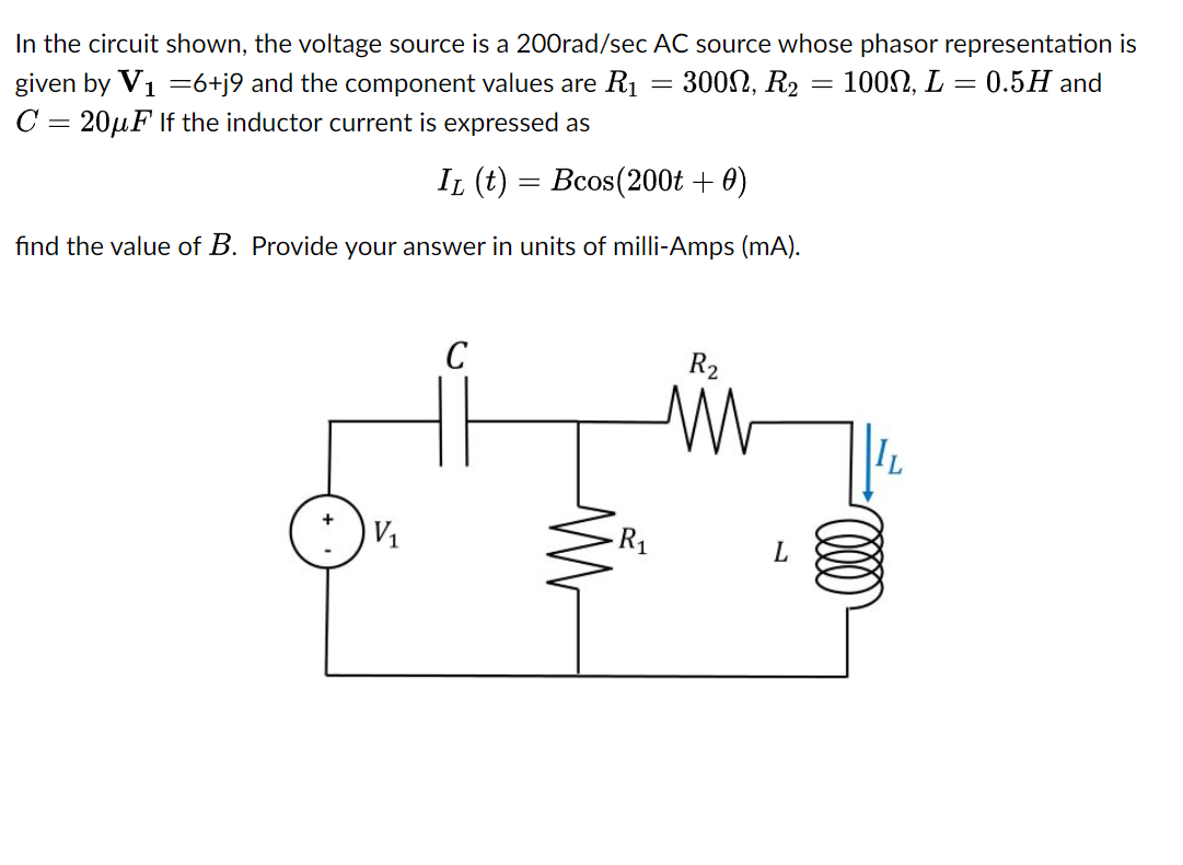 [Solved]: In the circuit shown, the voltage source is a