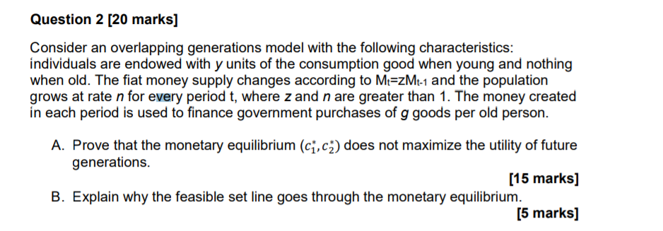 Solved Question 2 [20 marks] Consider an overlapping | Chegg.com
