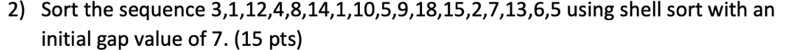 Solved Sort the sequence | Chegg.com