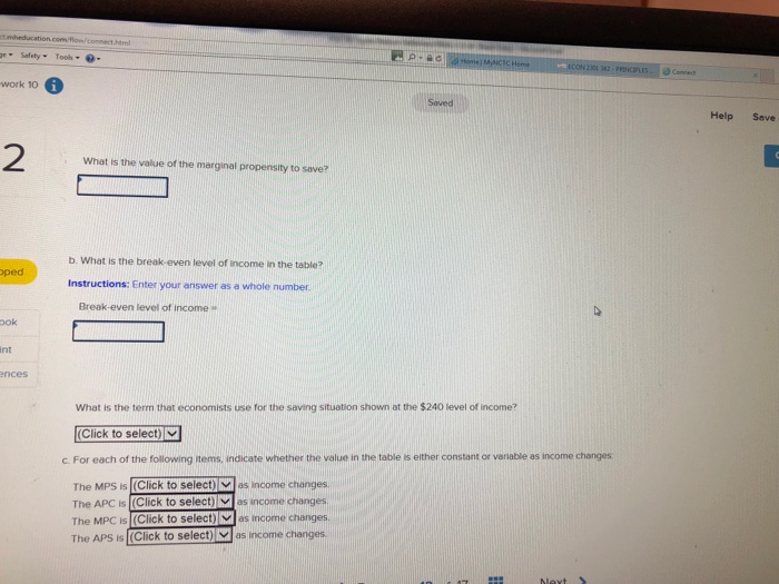 Solved Tools- canne" Help Save &Exit Submit Check my work | Chegg.com