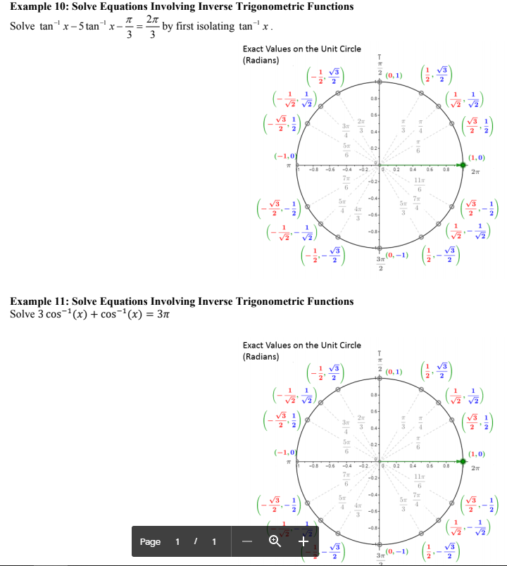 Solved Example 10: Solve Equations Involving Inverse | Chegg.com