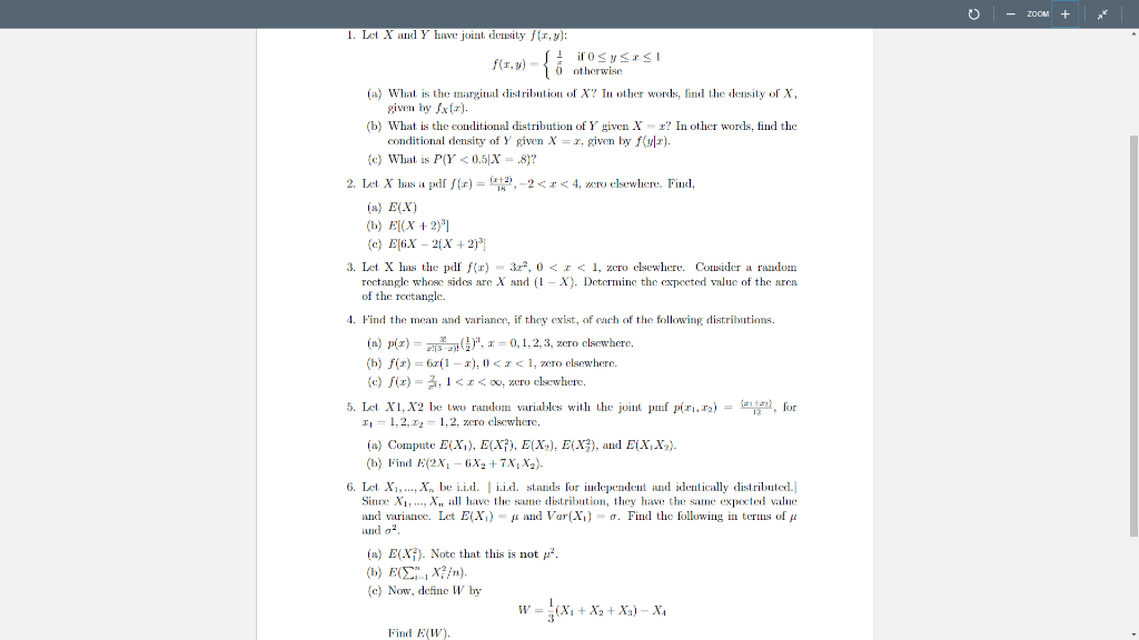 Let X has the pdf f (x) = 3x^2, 0
