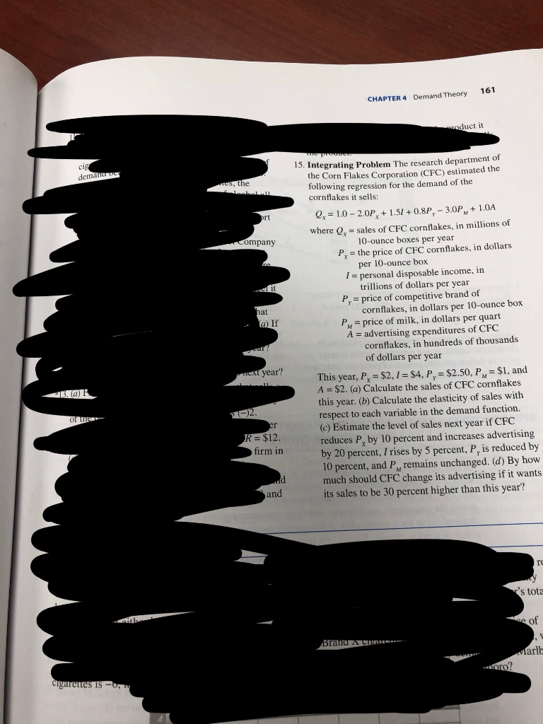 Solved CHAPTER4 Demand Theory 161 duct it Cl dema 15. | Chegg.com