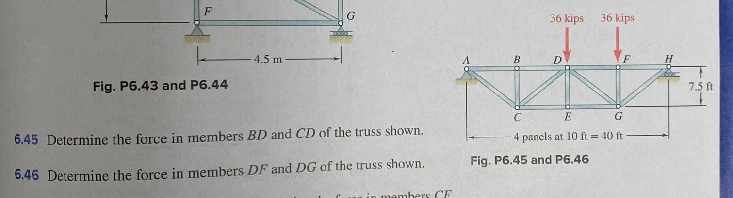 Solved 6.45 and 6.46 please! I would appreciate if you could | Chegg.com