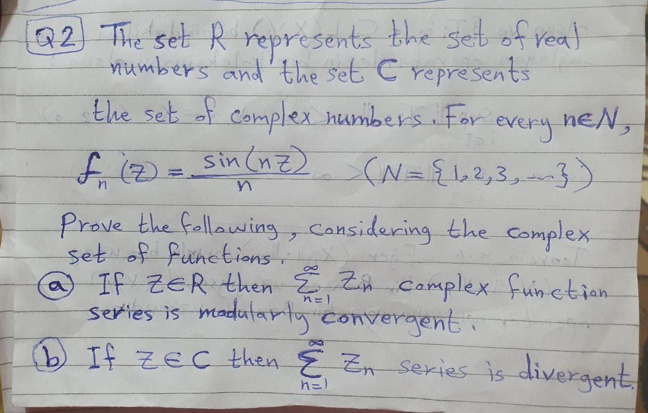 Solved heN n n Q2 The set R represents the set of real | Chegg.com
