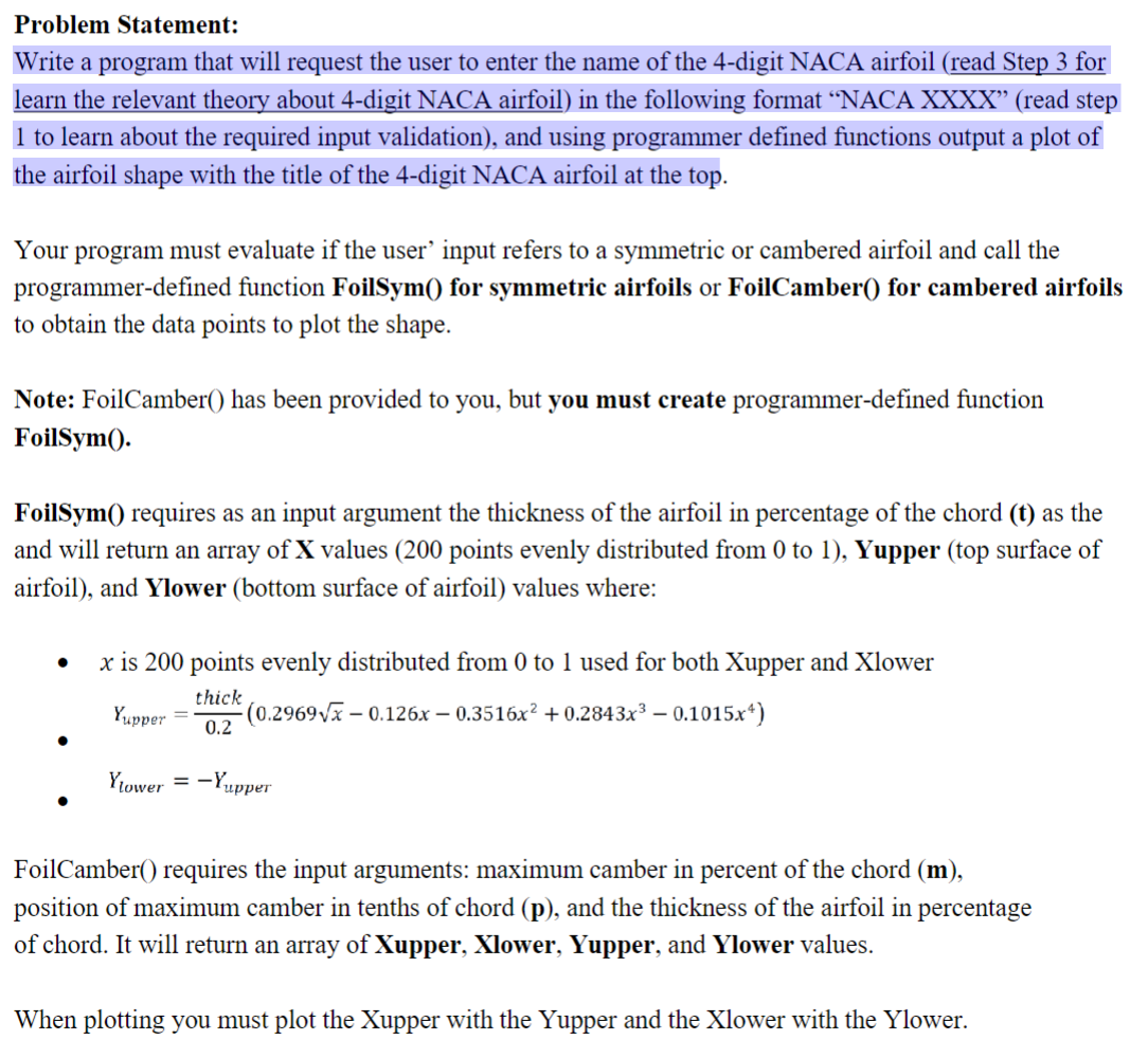 Solved Problem Statement: Write a program that will request | Chegg.com