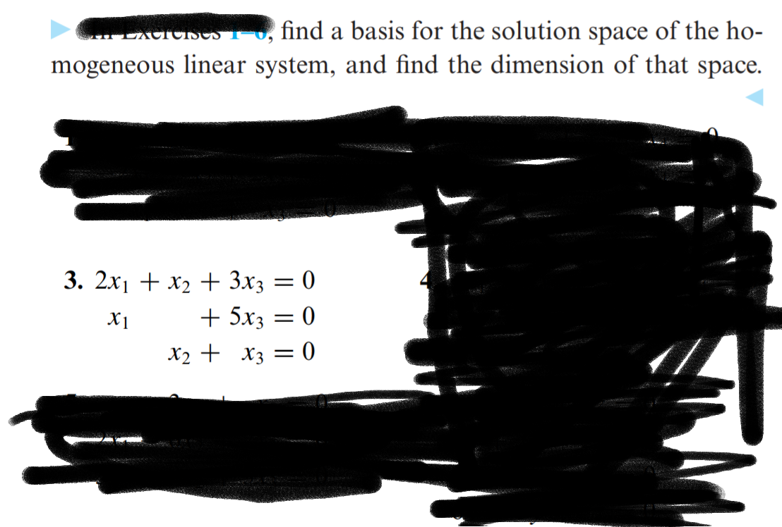 Solved SALATUDY 1-, find a basis for the solution space of | Chegg.com