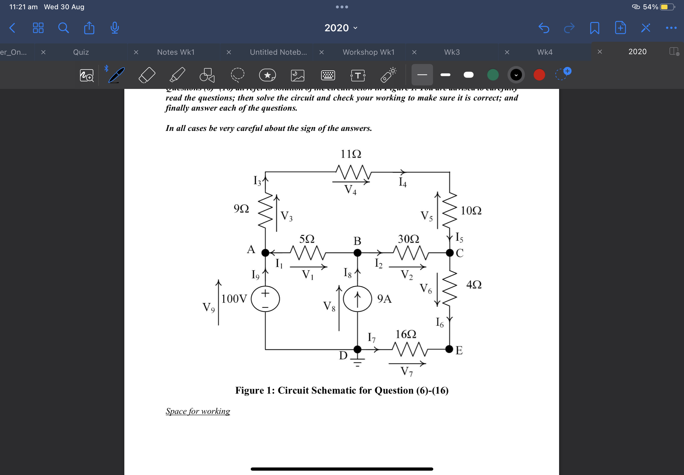 Solved Solve this circuit using superposition - find all | Chegg.com
