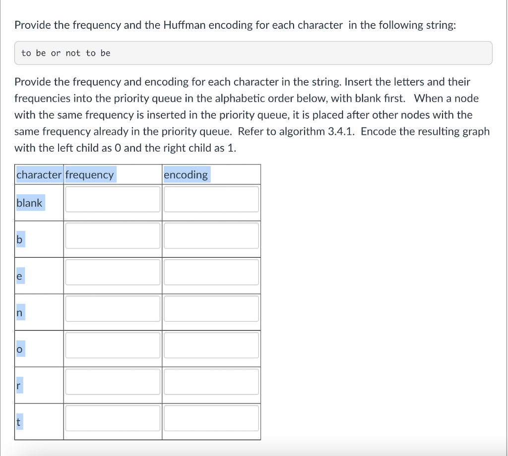 Solved Using FIFO priority queue to produce predictable | Chegg.com