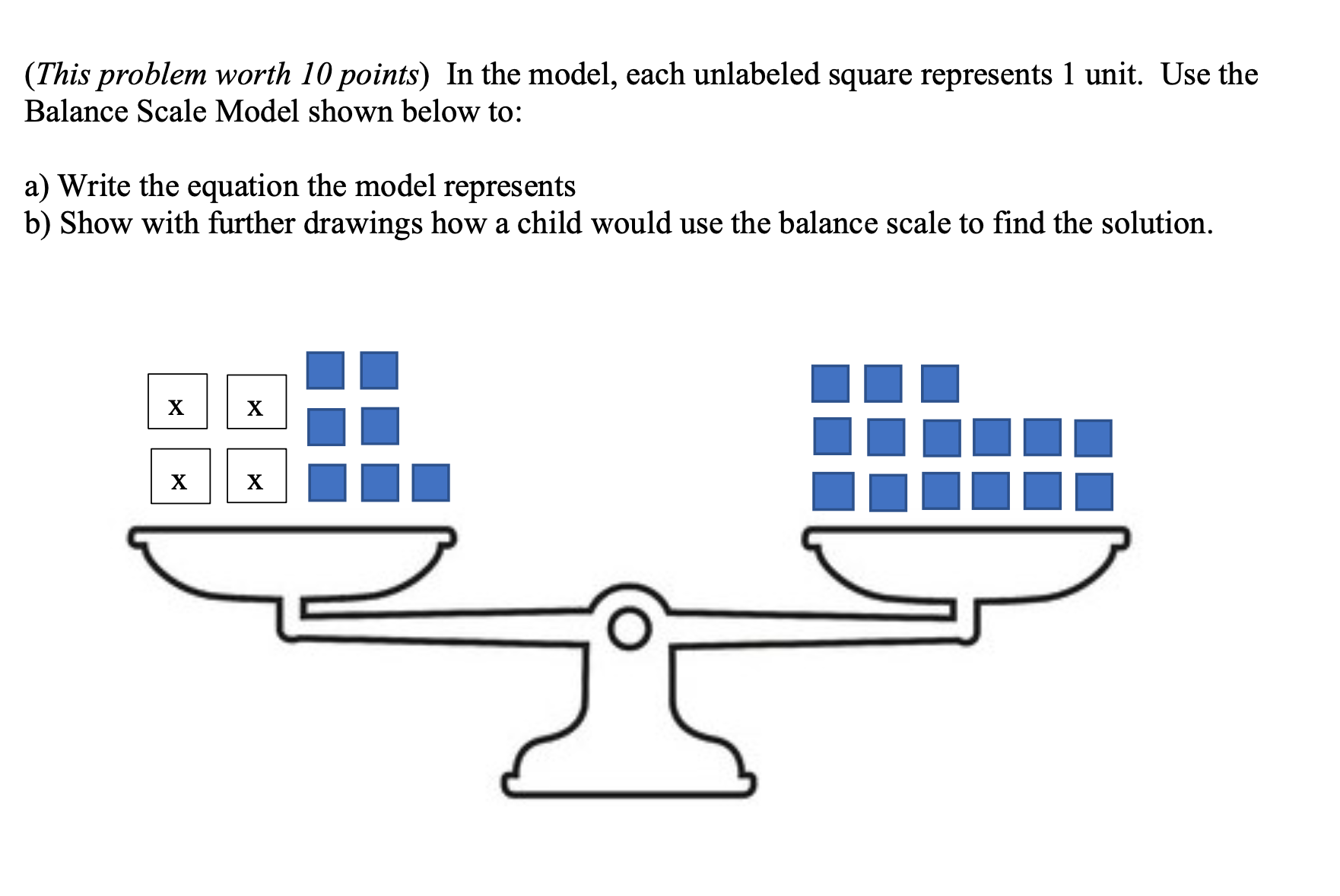 Solved (This problem worth 10 points) In the model, each | Chegg.com