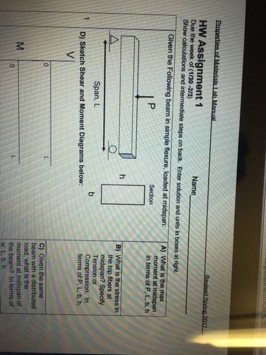 Solved Show calculations and intermediate steps on back. | Chegg.com