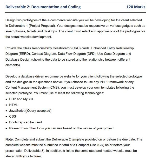 Solved Criteria Introduction Mark Allocated 3 10 2.1 | Chegg.com