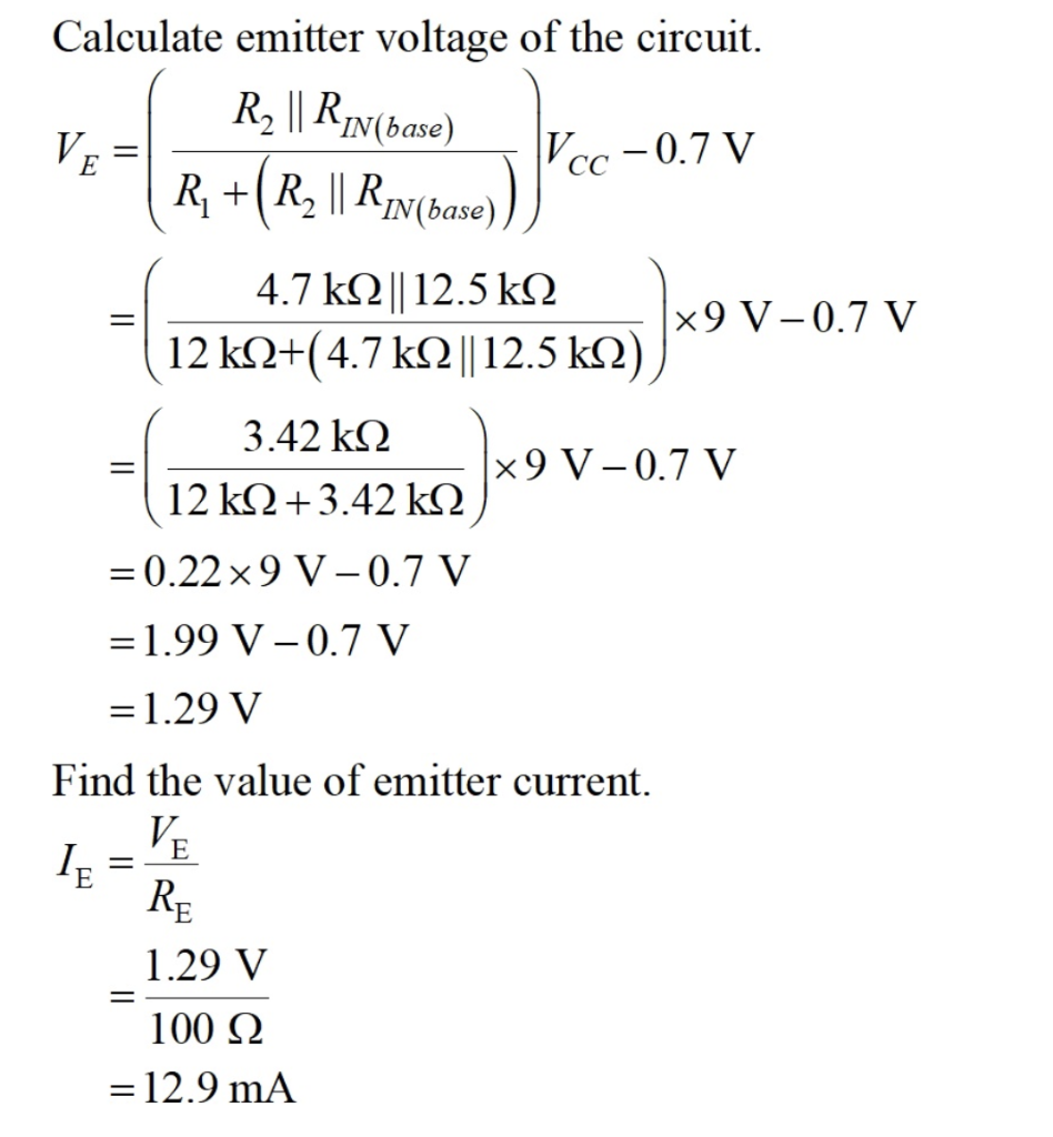 Solved Consider the following circuit: Figure 1 Calculate | Chegg.com