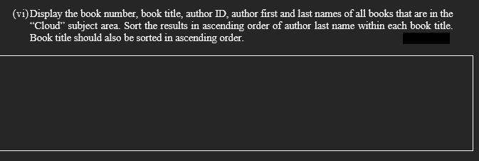 Solved Could you please answer a few basic SQL queries | Chegg.com