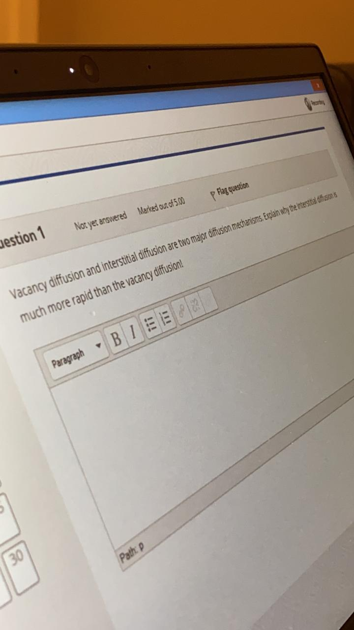 Solved p Flag question Not yet answered Marked out of 5.00 | Chegg.com