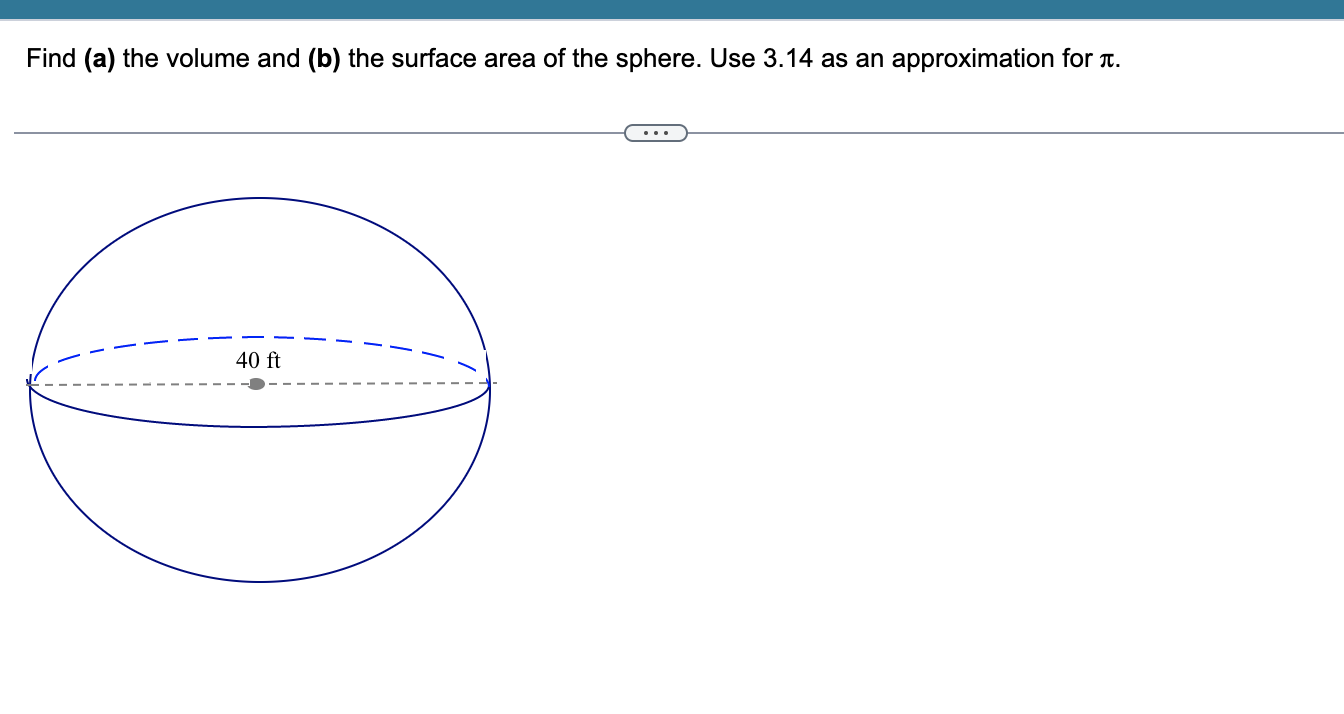 Solved Find (a) the volume and (b) the surface area of the | Chegg.com