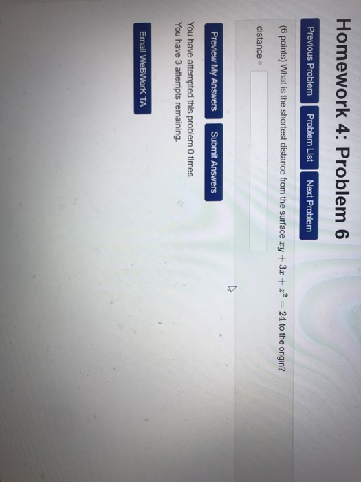 Solved Homework 4: Problem 3 (6 points) Consider the | Chegg.com