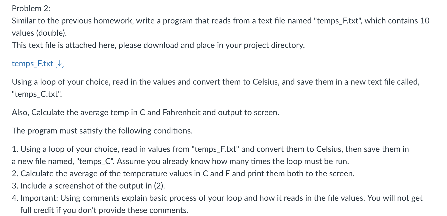 Solved Problem 2: Similar to the previous homework, write a | Chegg.com