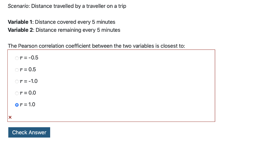 Solved Scenario: Distance travelled by a traveller on a trip | Chegg.com