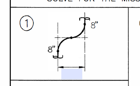 Fitting Make-Up Solve for the missing dimensions | Chegg.com