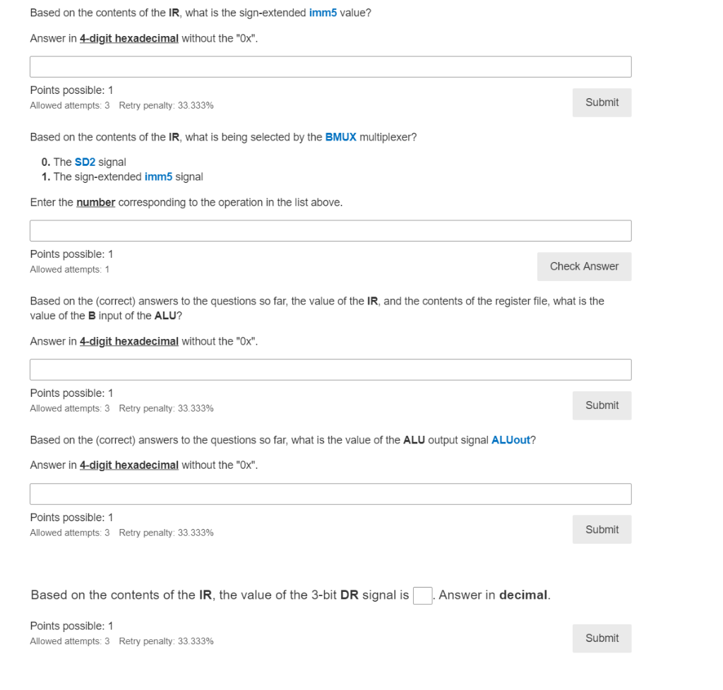LC-3 Instructions and the Processing Unit We can | Chegg.com