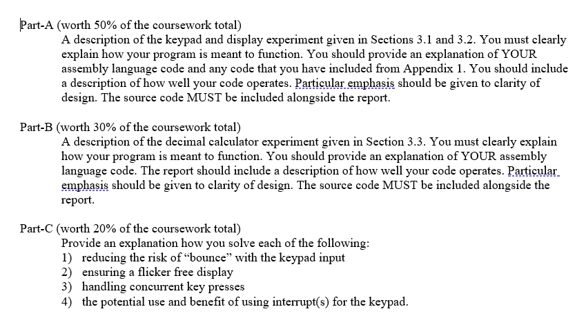 Solved 1 Overview The purpose of this final experiment is to | Chegg.com