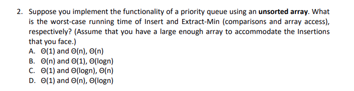 Solved 2. Suppose you implement the functionality of a | Chegg.com