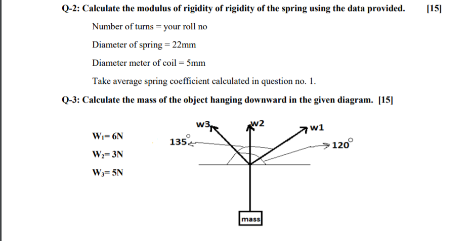 Solved [15] Q-2: Calculate the modulus of rigidity of | Chegg.com
