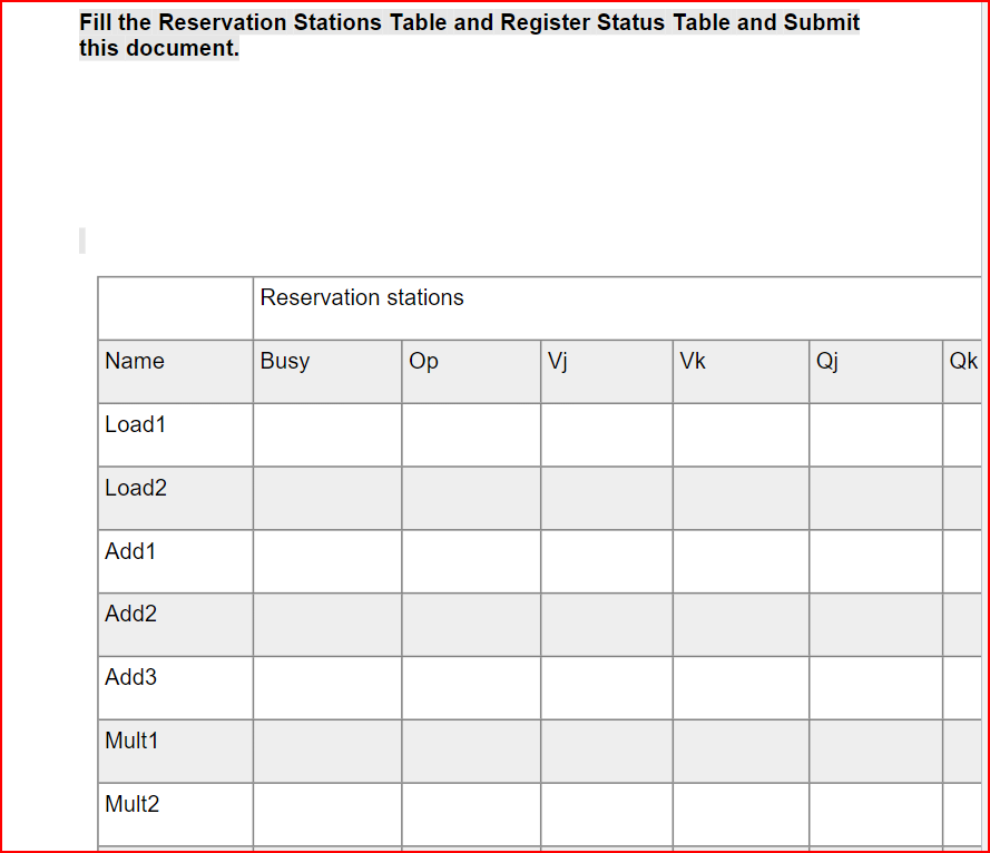 Given the following example: fld f6,32(x2) fld | Chegg.com