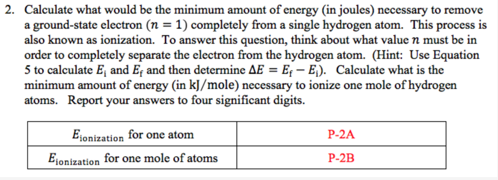Solved 2. Calculate what would be the minimum amount of | Chegg.com