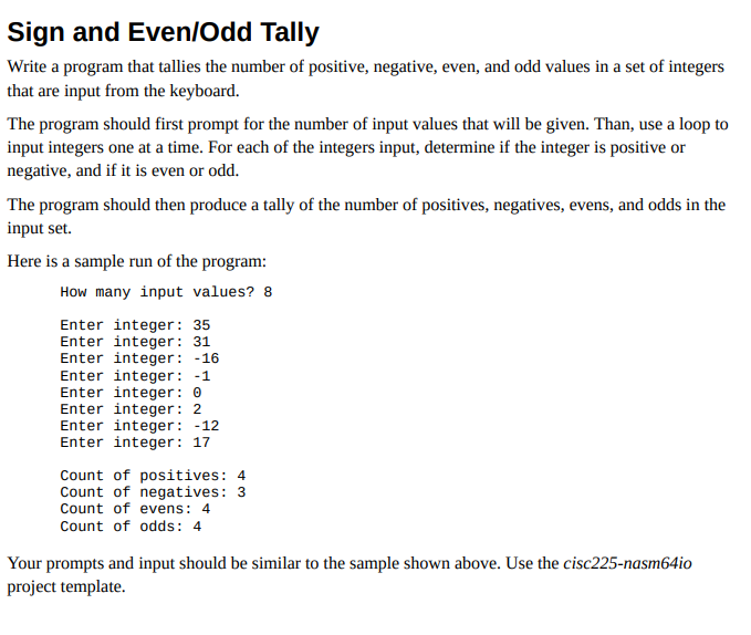This is NASM x64 Assembly with IO Library. I will | Chegg.com