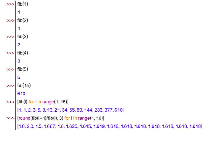 Solved Create A Python Function Fibn That Returns The 𝑛th 4222