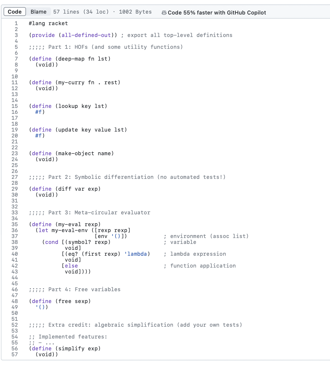 Solved 57 Lines 34 Loc · 1002 Bytes 8 Code 55 Faster With 6395