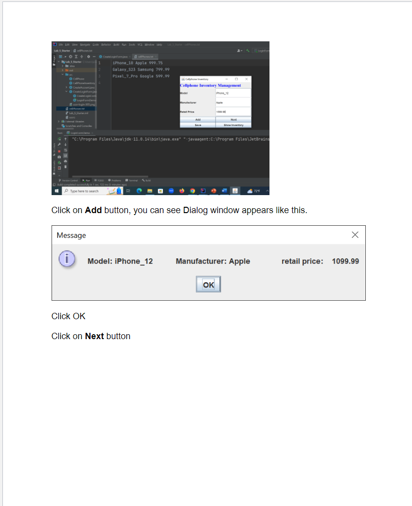 Please download, run, and understand Lab_5_Starter | Chegg.com