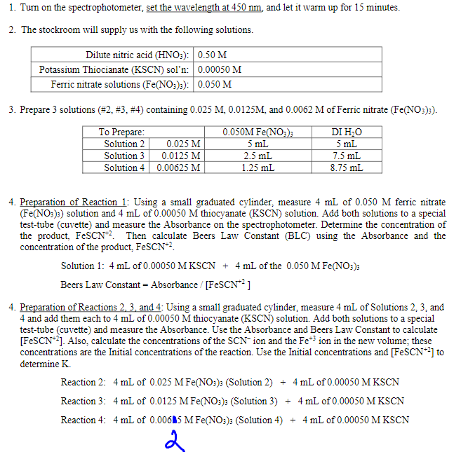 Solved Fe+3 + ﻿SCN- | Chegg.com