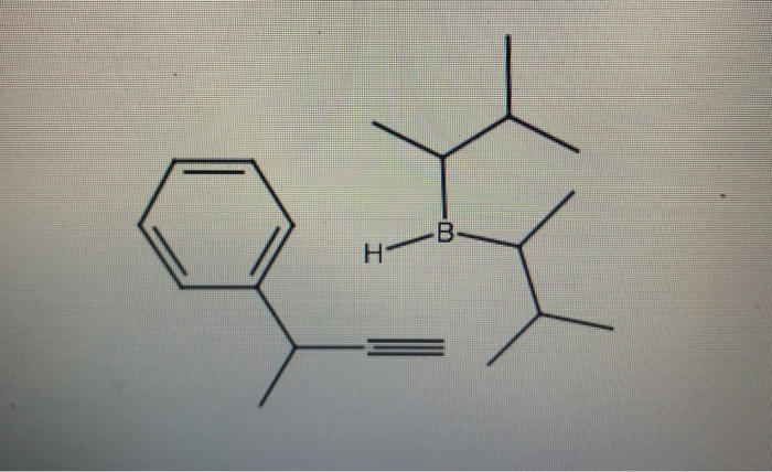 Solved Disiamylborane adds to a triple bond to give an | Chegg.com Solved Disiamylborane adds to a triple bond to give an | Chegg.com