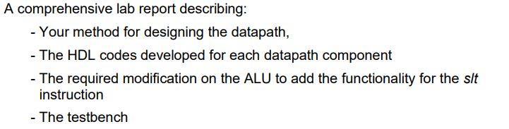 Solved Design MIPS datapath for r-type instructions (in | Chegg.com