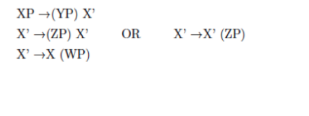 Solved 1. In the X-bar structure below, label each node | Chegg.com