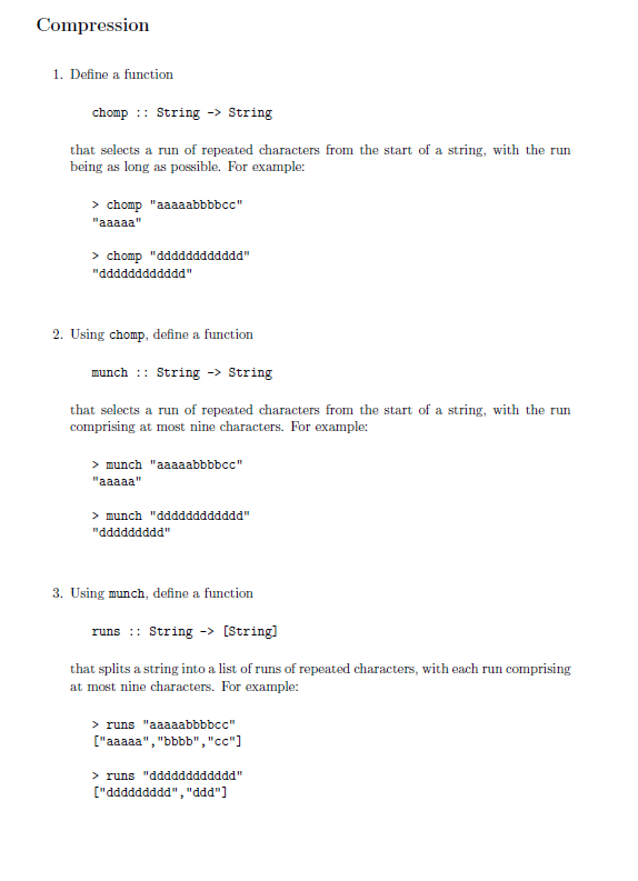 Introduction A compression scheme is a method for | Chegg.com
