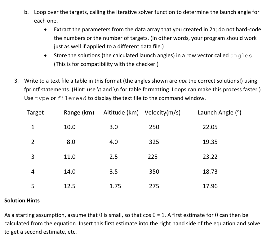 Solved The Project: You are asked to use an iterative method | Chegg.com