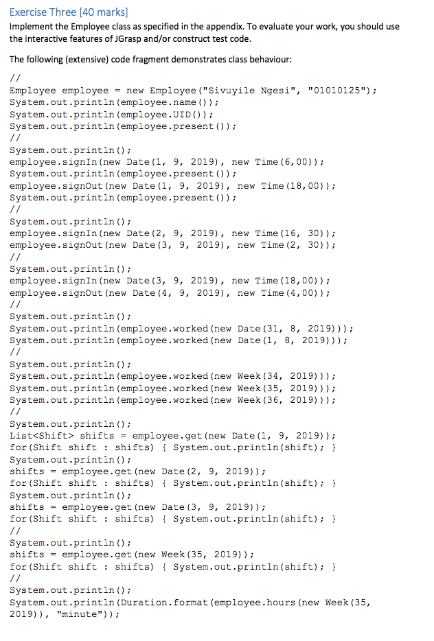CSC1016S Assignment 5: UML Modelling and Classes | Chegg.com