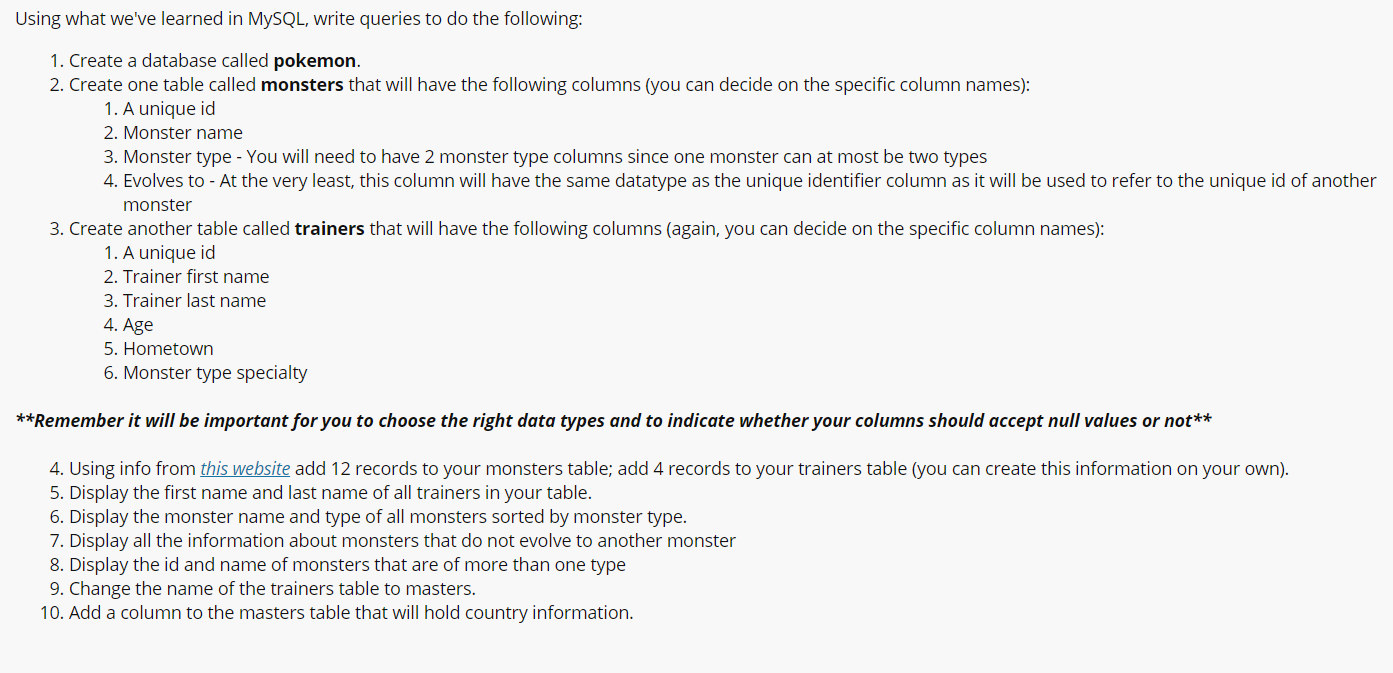 Solved Using what we've learned in MySQL, write queries to | Chegg.com