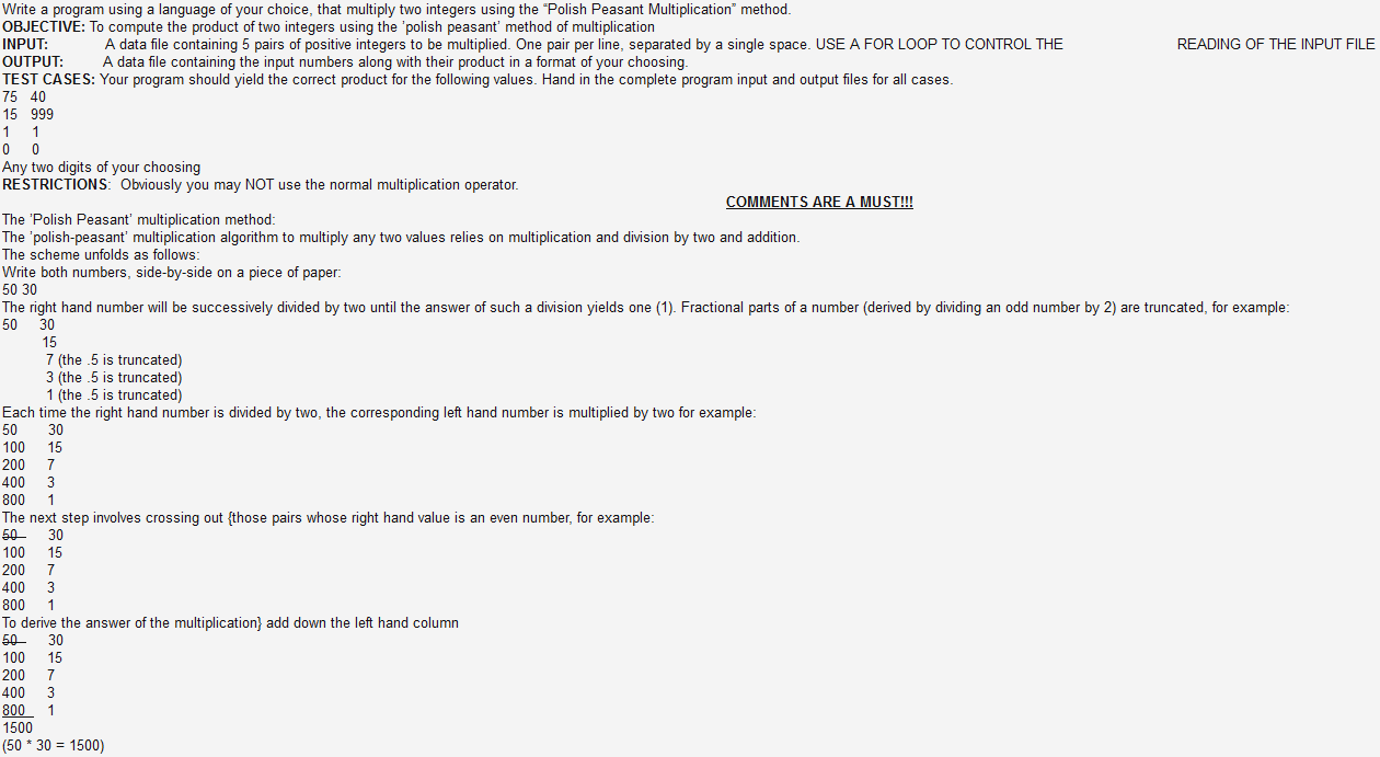Solved Write a program using a language of your choice, that | Chegg.com